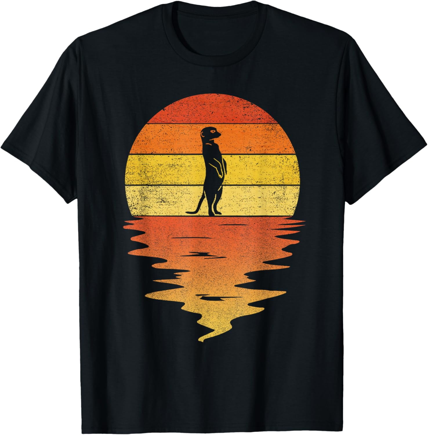 Mongoose shirt retro sunset 70s vintage Mongoose T-Shirt - Walmart.com