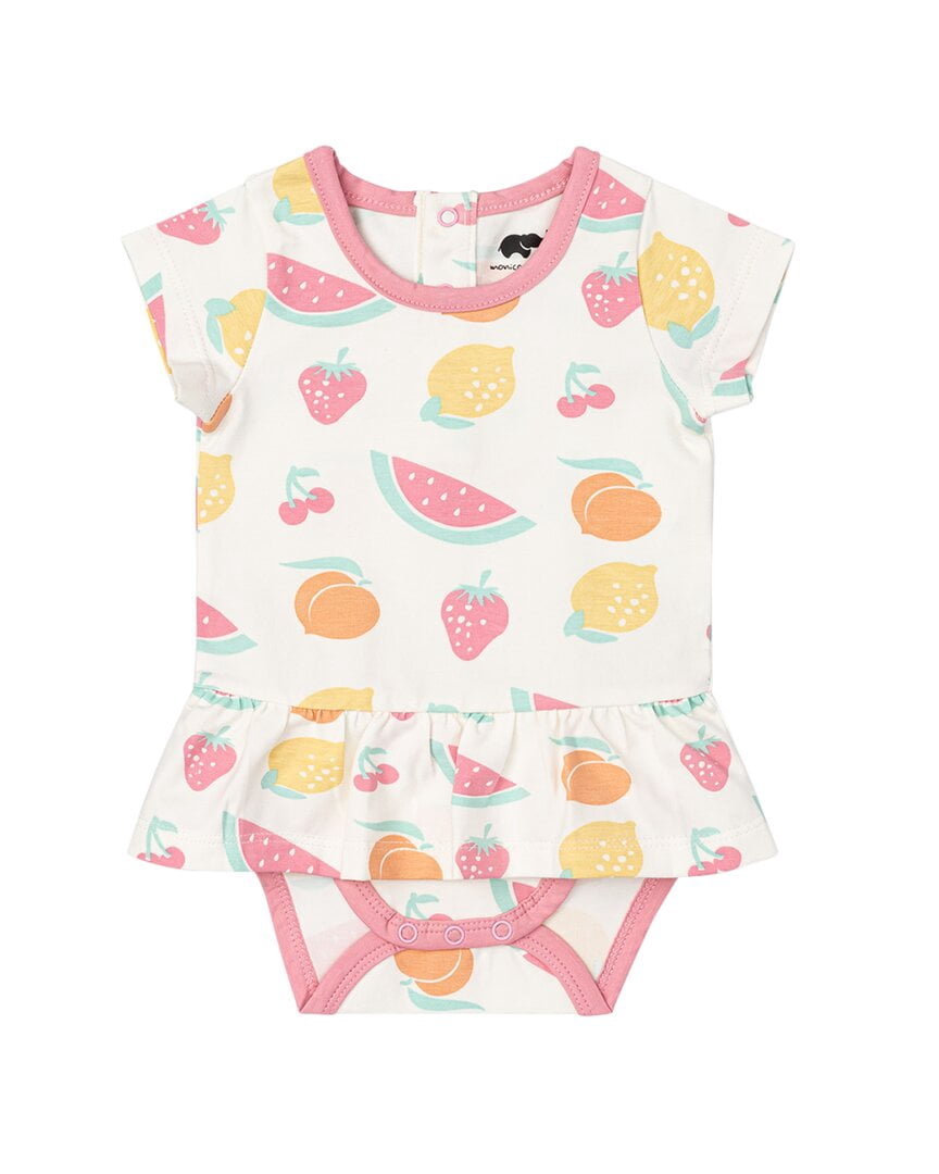 Monica + Andy Short Sleeve Jack & Jill Bodysuit, 6-9M - Walmart.com
