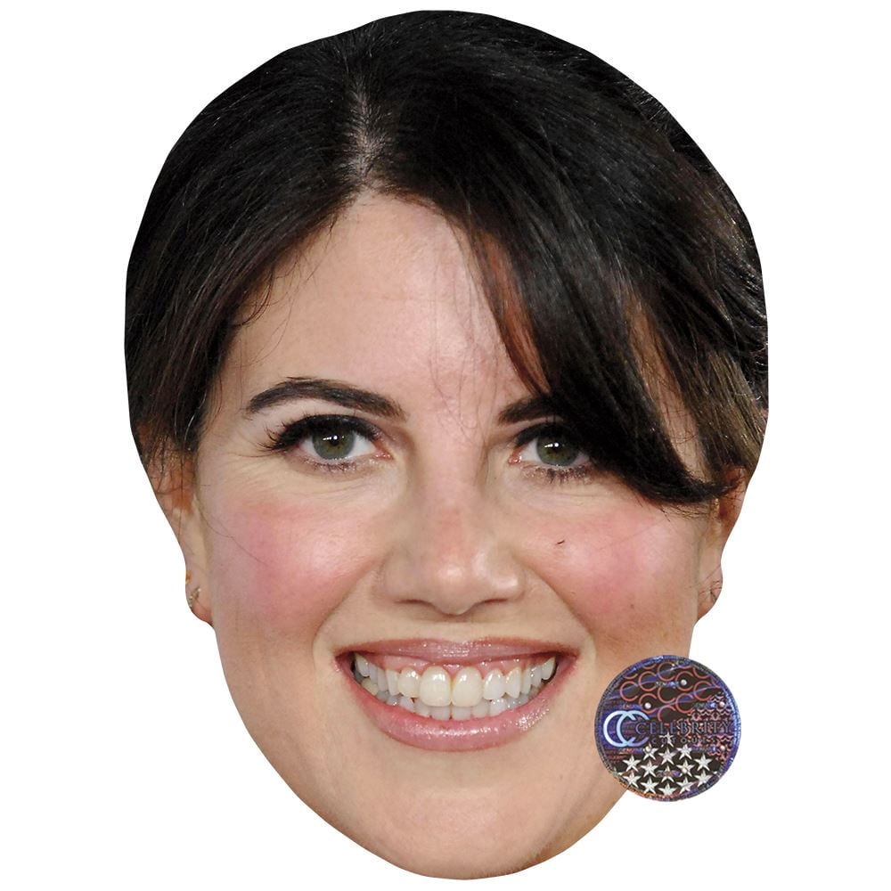 Monica Lewinsky Flat Cardboard Face - Walmart.com