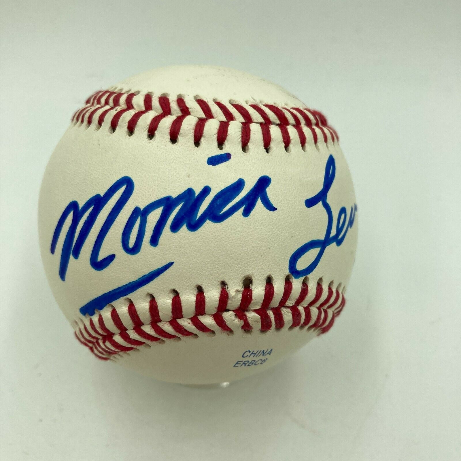 Monica Lewinsky Single Signed Baseball President Bill Clinton Intern ...