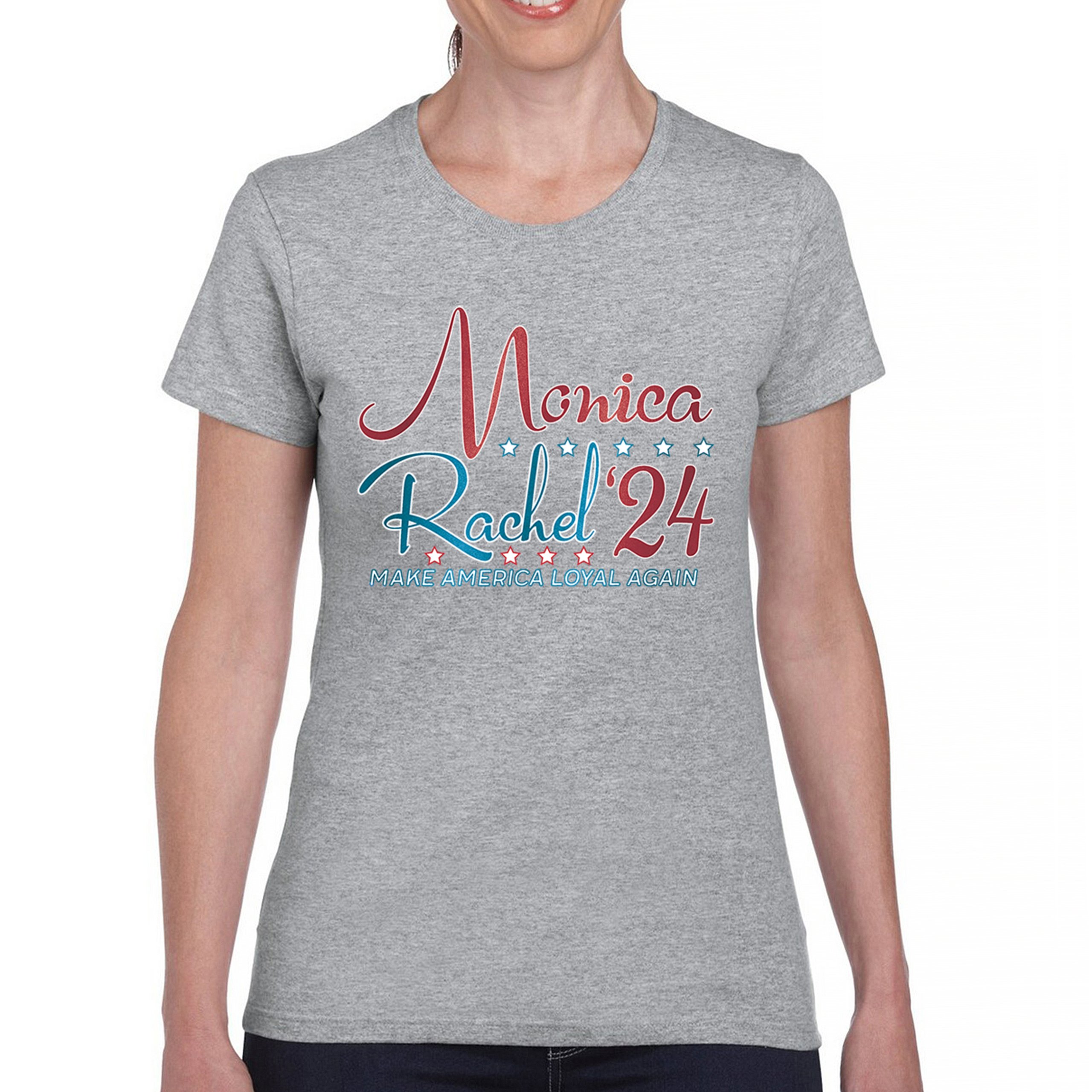 Monica Rachel 24 Make America Loyal Again T-Shirt Funny Election 2024 ...