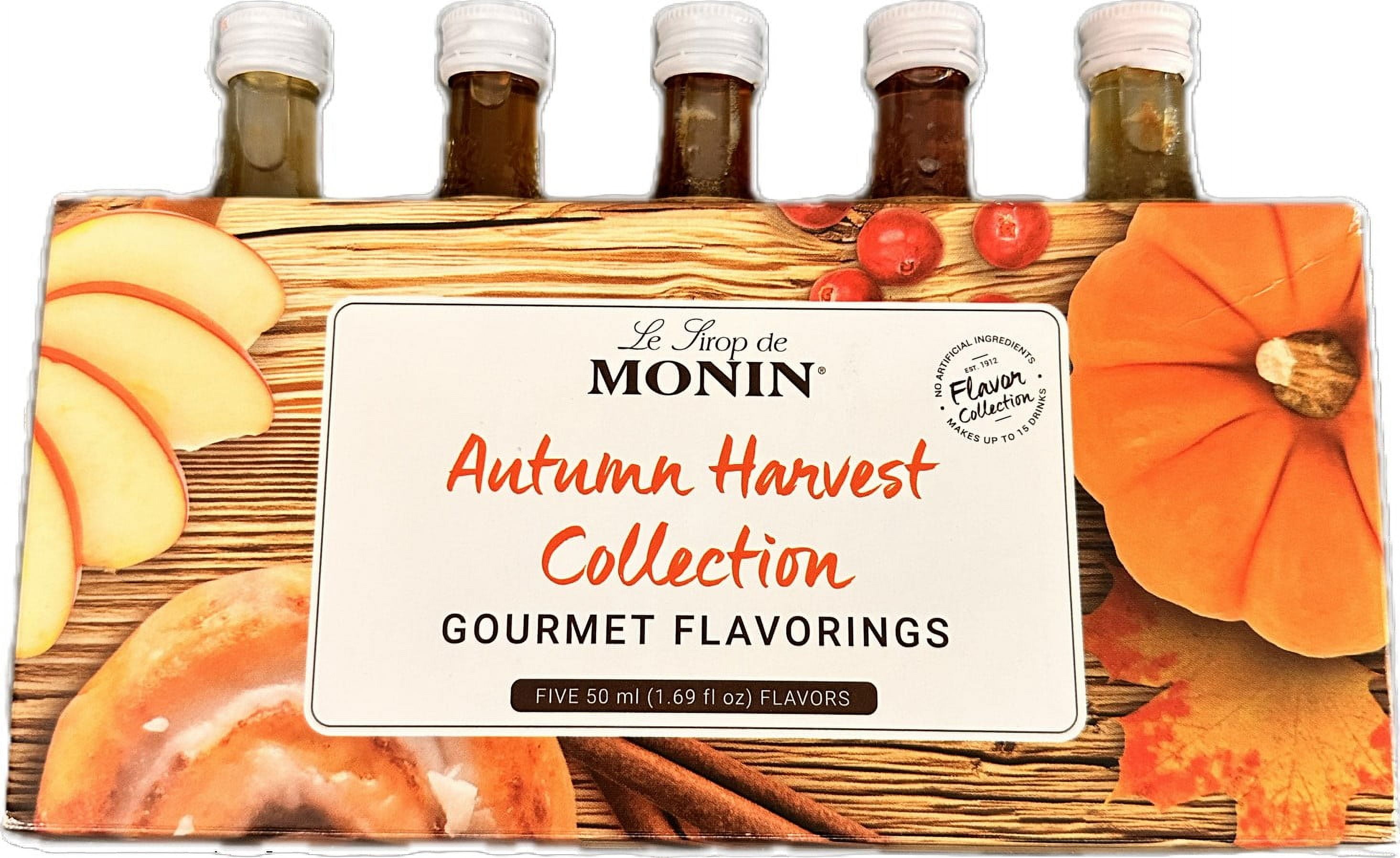 Monin - Autumn Harvest Collection, Great for Coffee, Tea, and Lattes ...