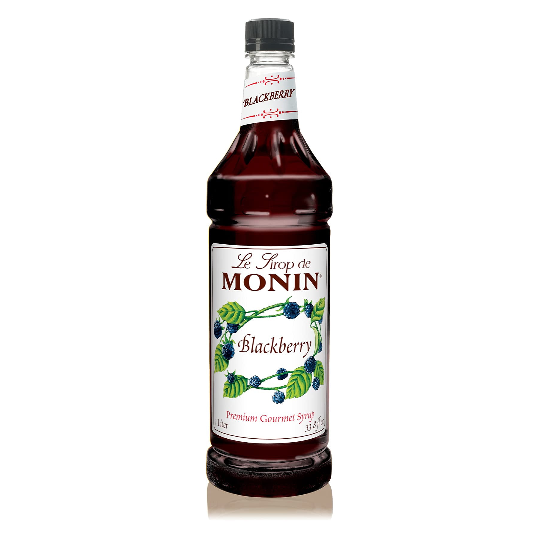 Monin - Blackberry SCH4 Delicious Berry Flavored Cocktail Authentic ...