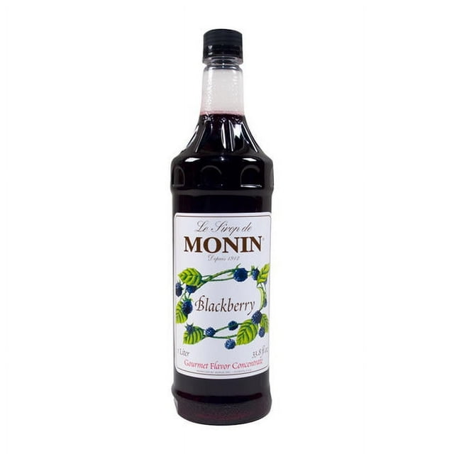 Monin - Blackberry Syrup, Berry Flavored Drink Mix, Ideal for Iced Tea ...