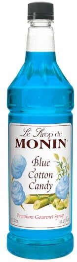 Monin Blue Cotton Candy Pet Syrup - Walmart.com