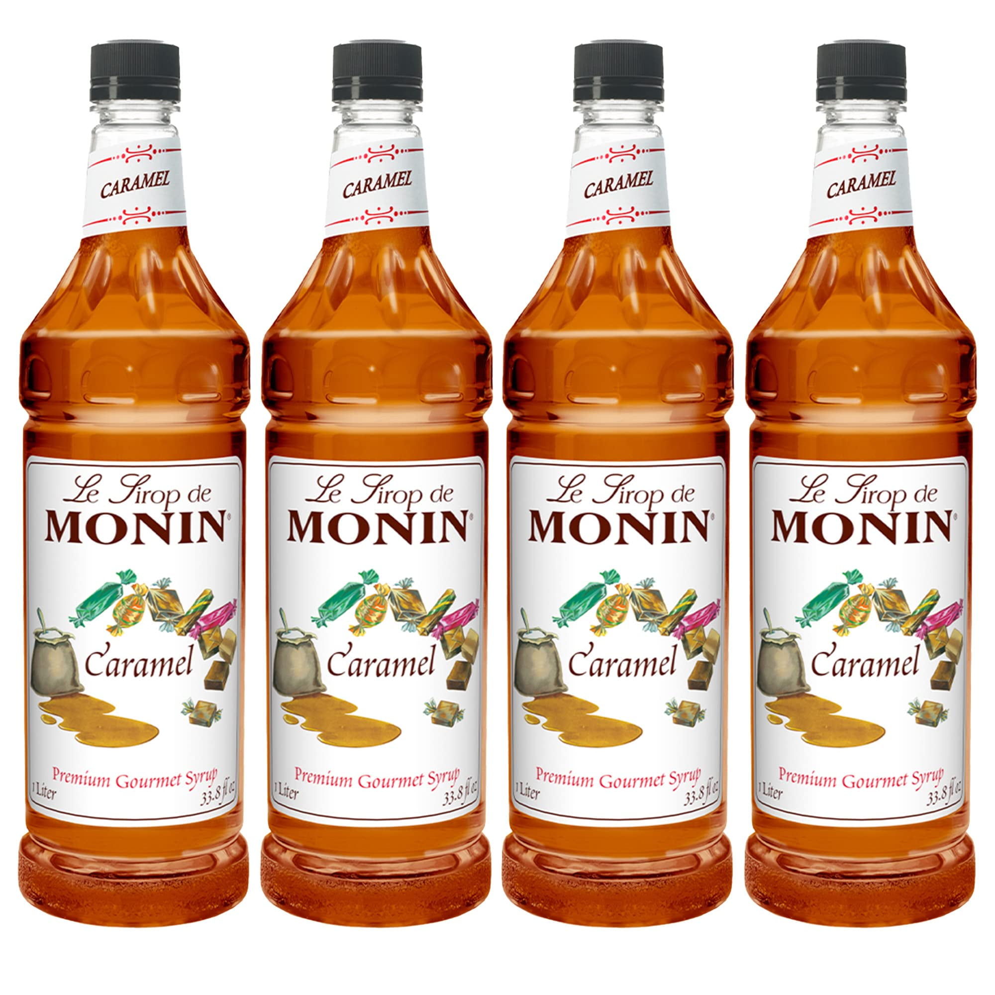 Monin - Caramel Syrup, Rich And Buttery, Great For Desserts, Coffee ...