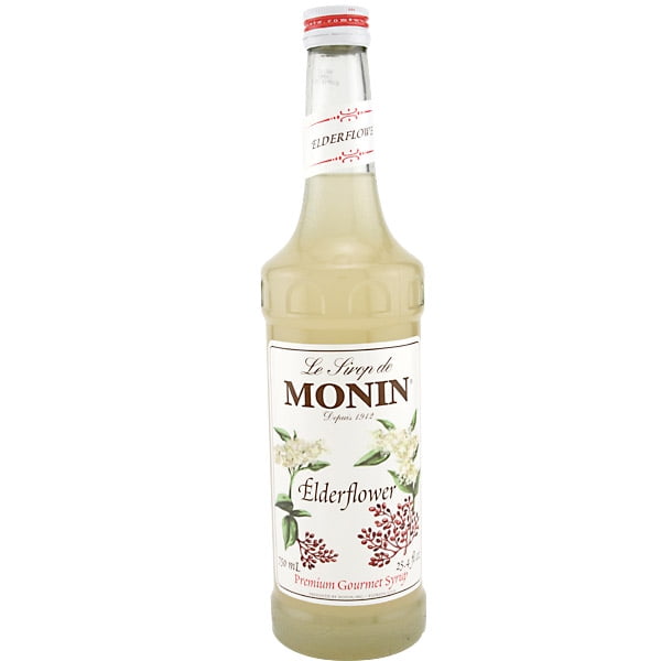 Monini Elderflower Syrup, 750 ml, Floral Sweetness for Cocktails ...