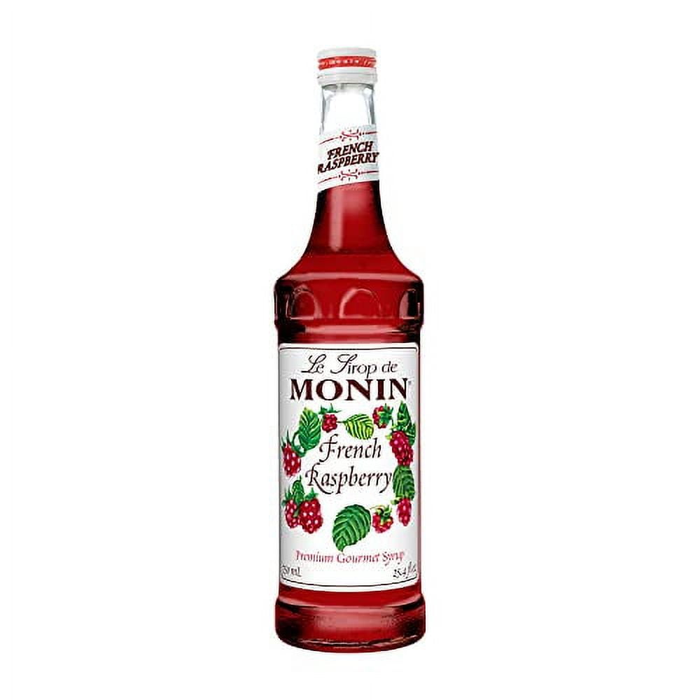 Monin - French Raspberry Syrup, Sweet and Tart Raspberry Flavor, Great ...
