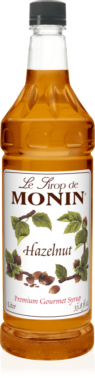 Monin - Hazelnut Syrup, Nutty Taste of Caramelized Hazelnut, Natural ...