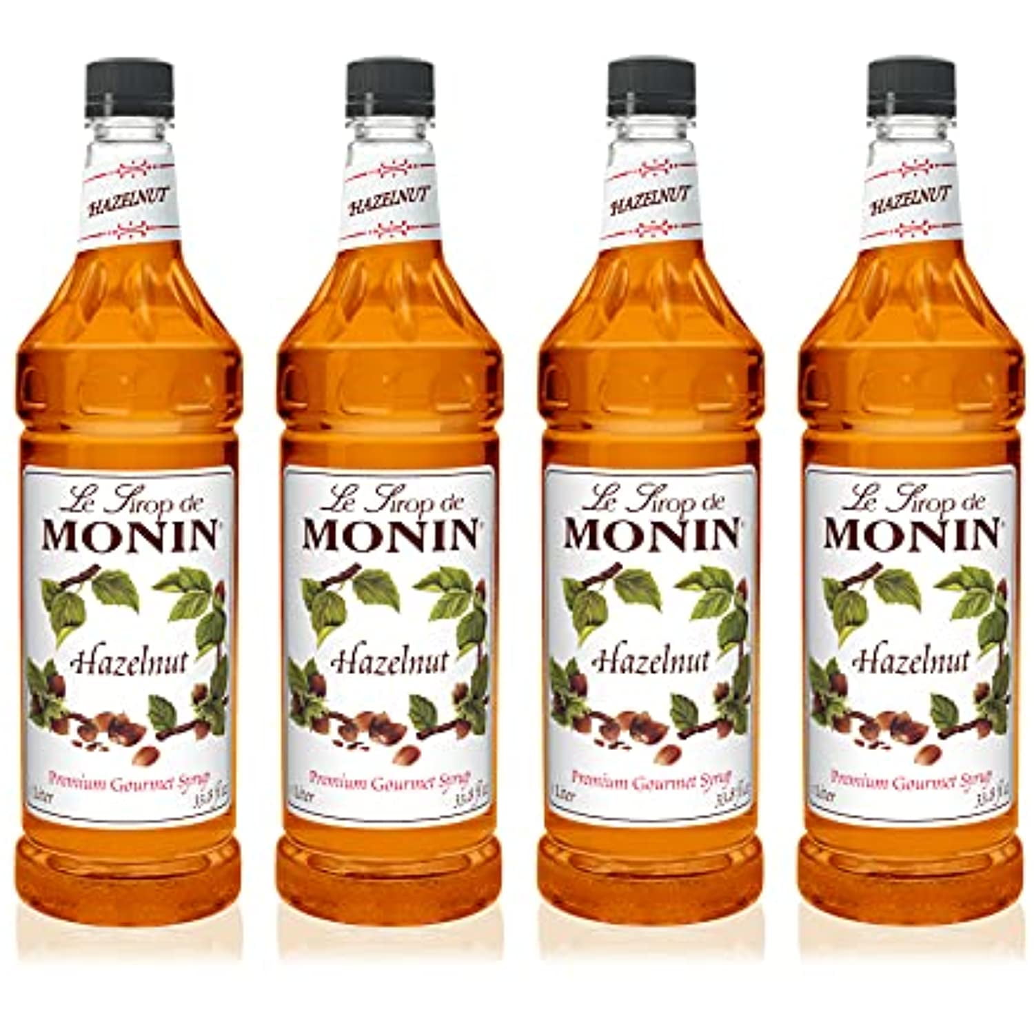 Monin - Hazelnut Syrup, Nutty Taste of Caramelized Hazelnut, Natural ...