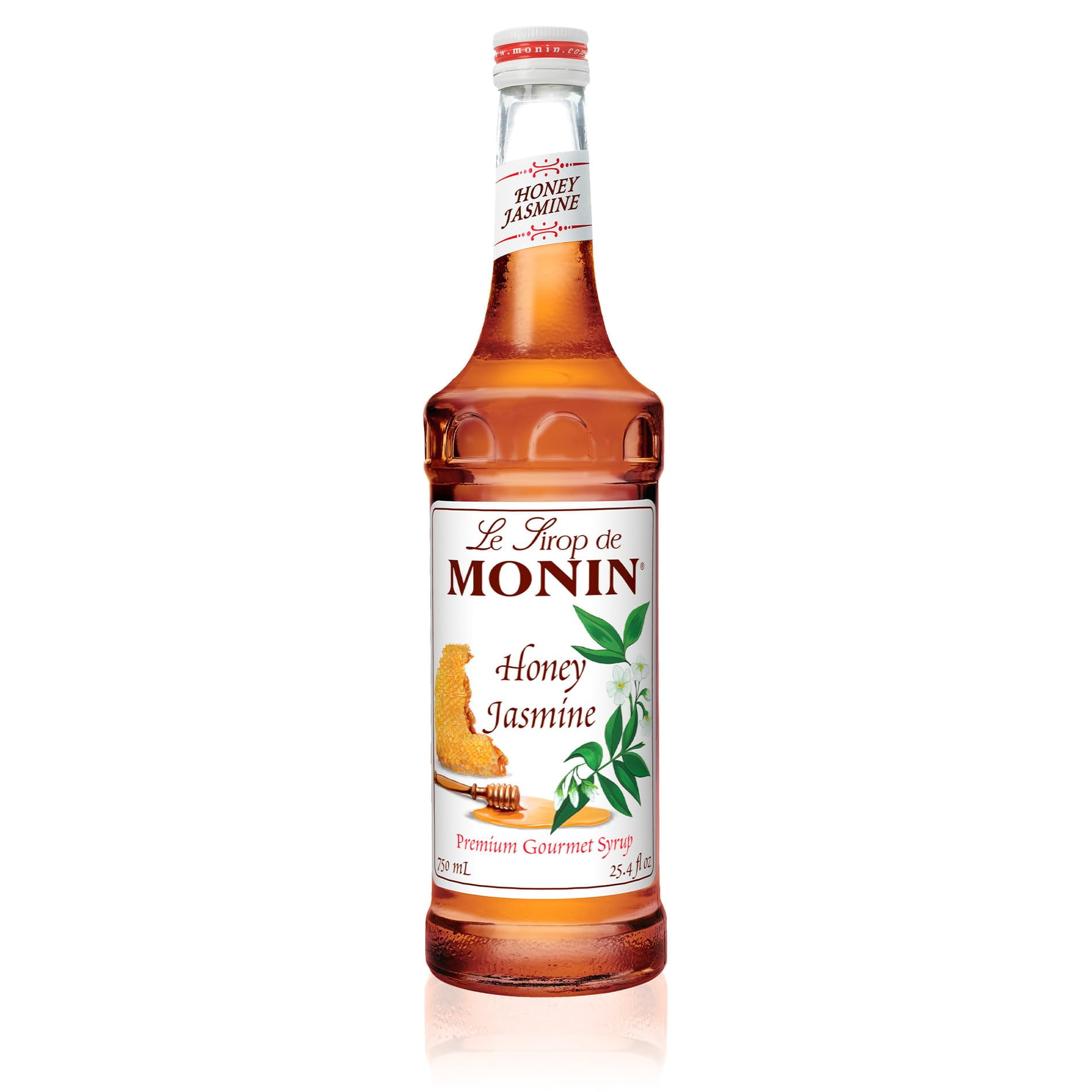 Monin - Honey Jasmine Syrup, Honey & Sweet Jasmine Flavored Syrup ...
