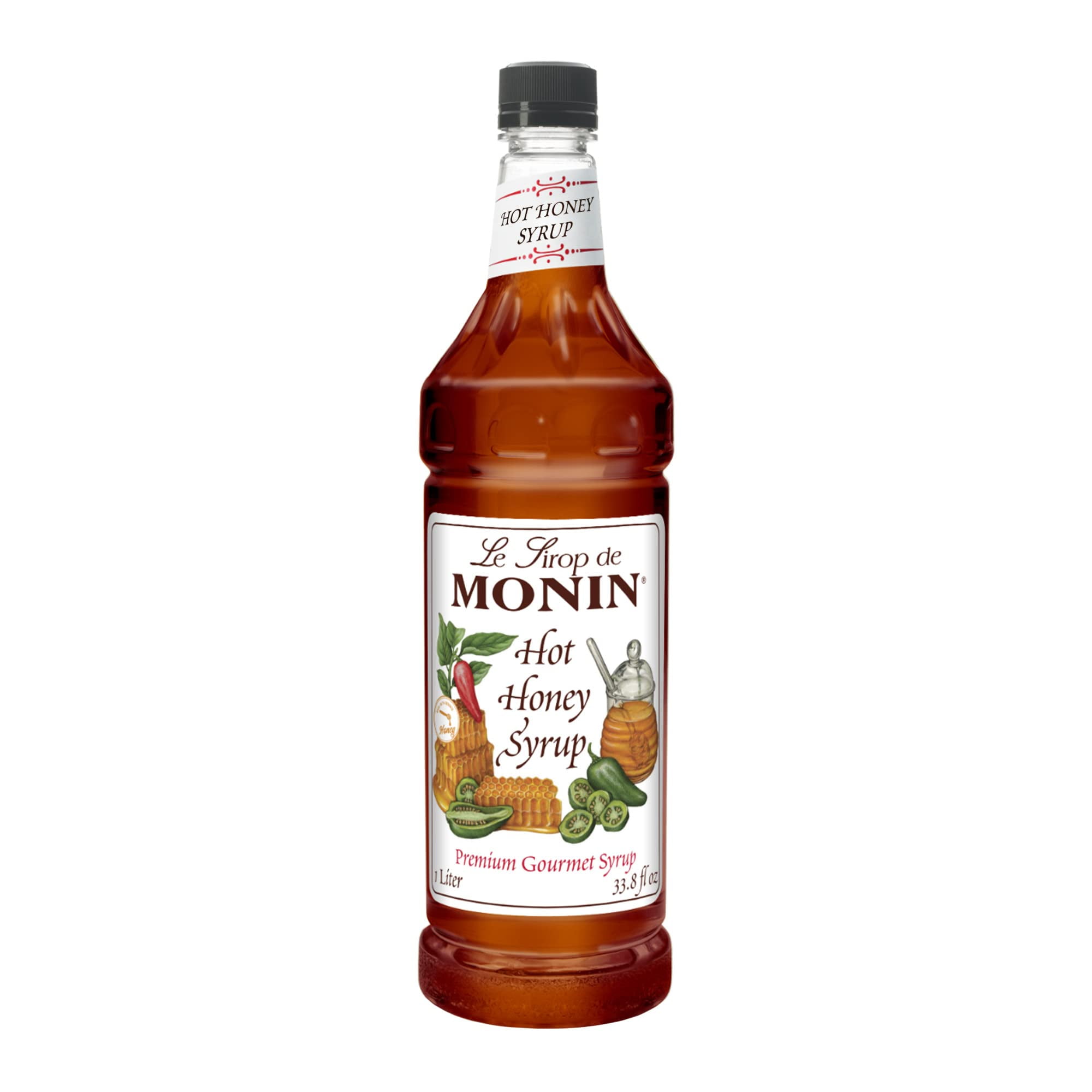 Monin - Hot Honey Syrup, Robust Sweet & Spicy Flavors, Great For ...