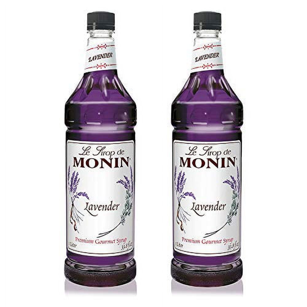 Monin - Lavender Syrup, Aromatic and Floral, Natural Flavors, Great for ...