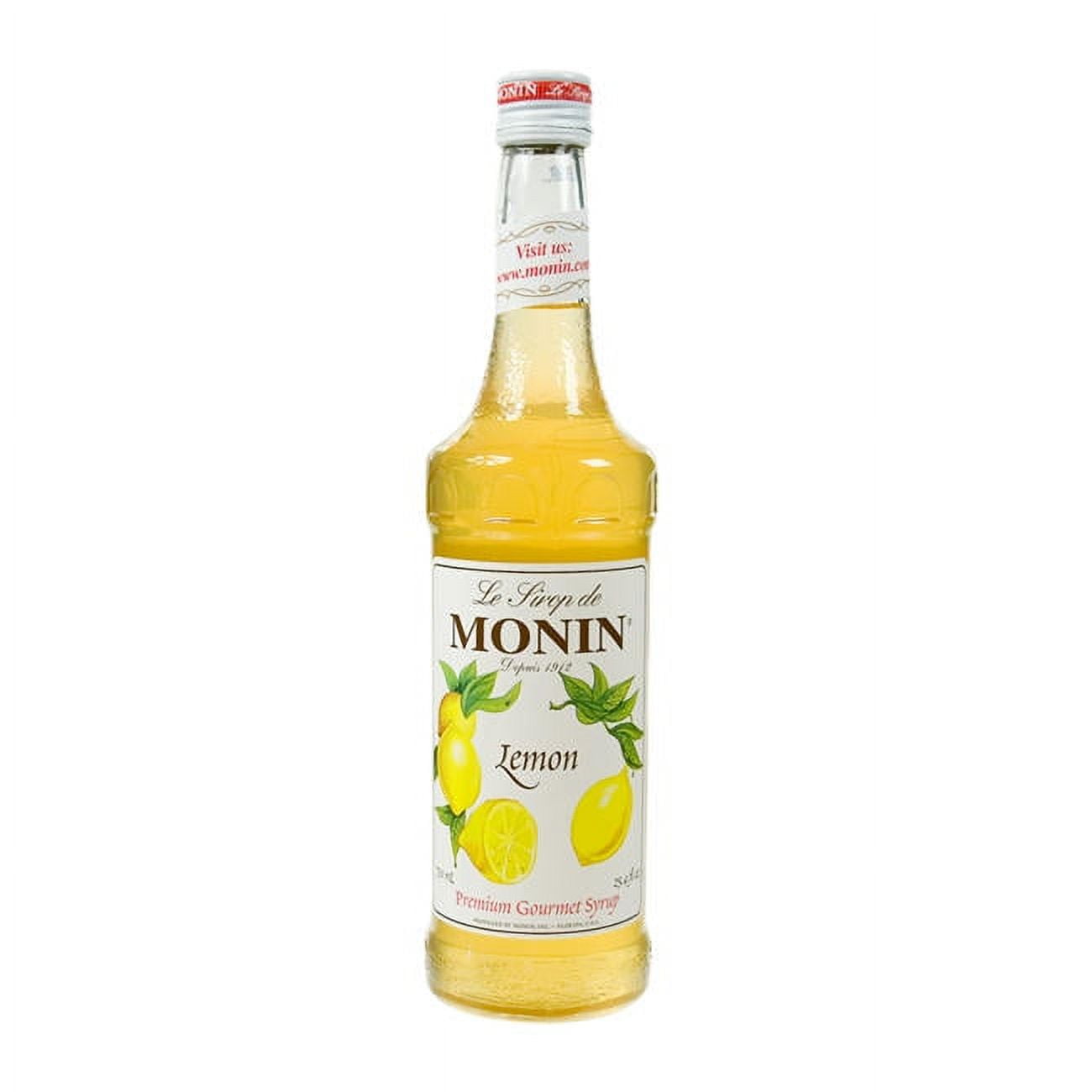 Monin – Lemon Syrup, Gluten-Free, Non-GMO (750 ml, 25.4 fl.oz ...