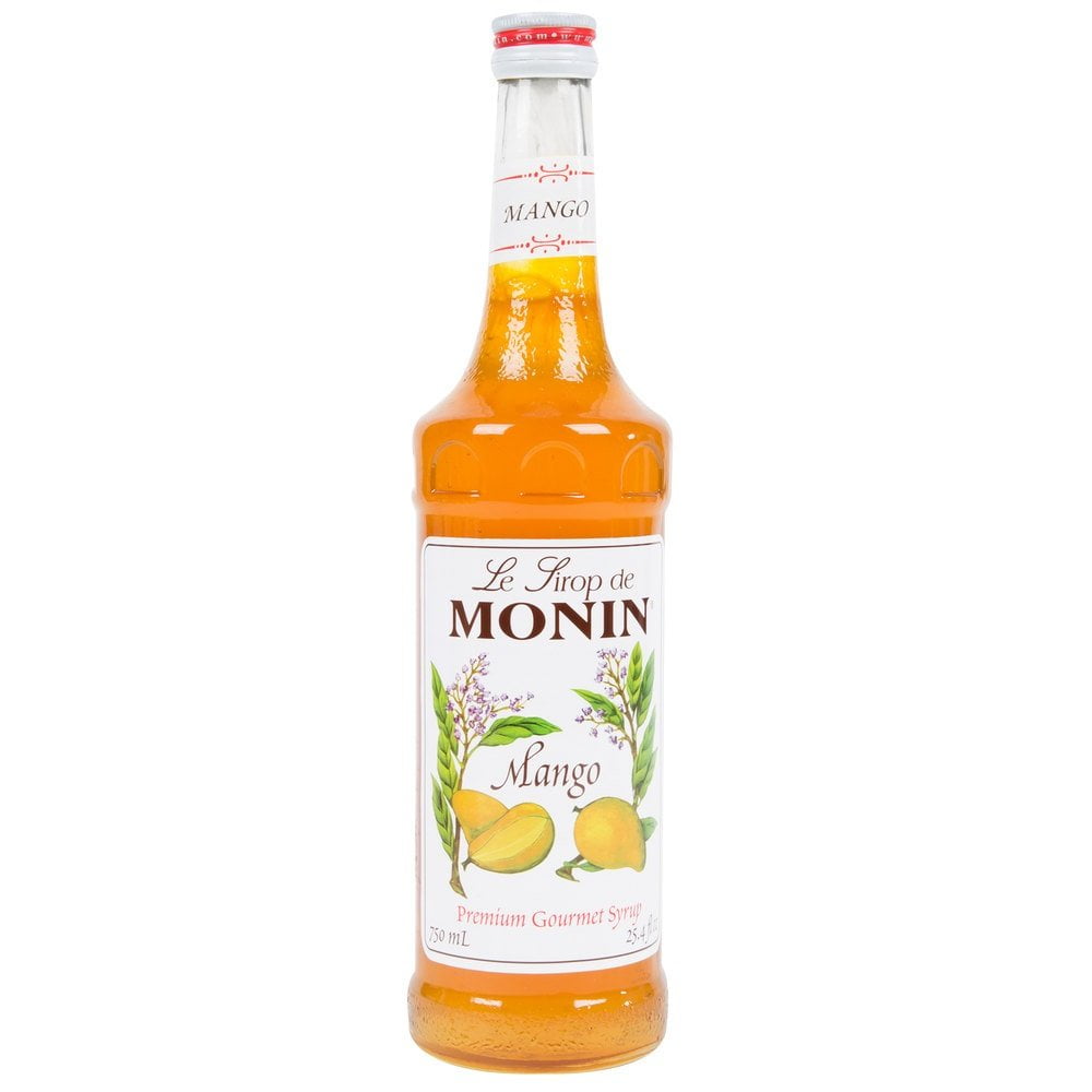 Monin Mango Syrup 750ml (25.4oz) - Walmart.com