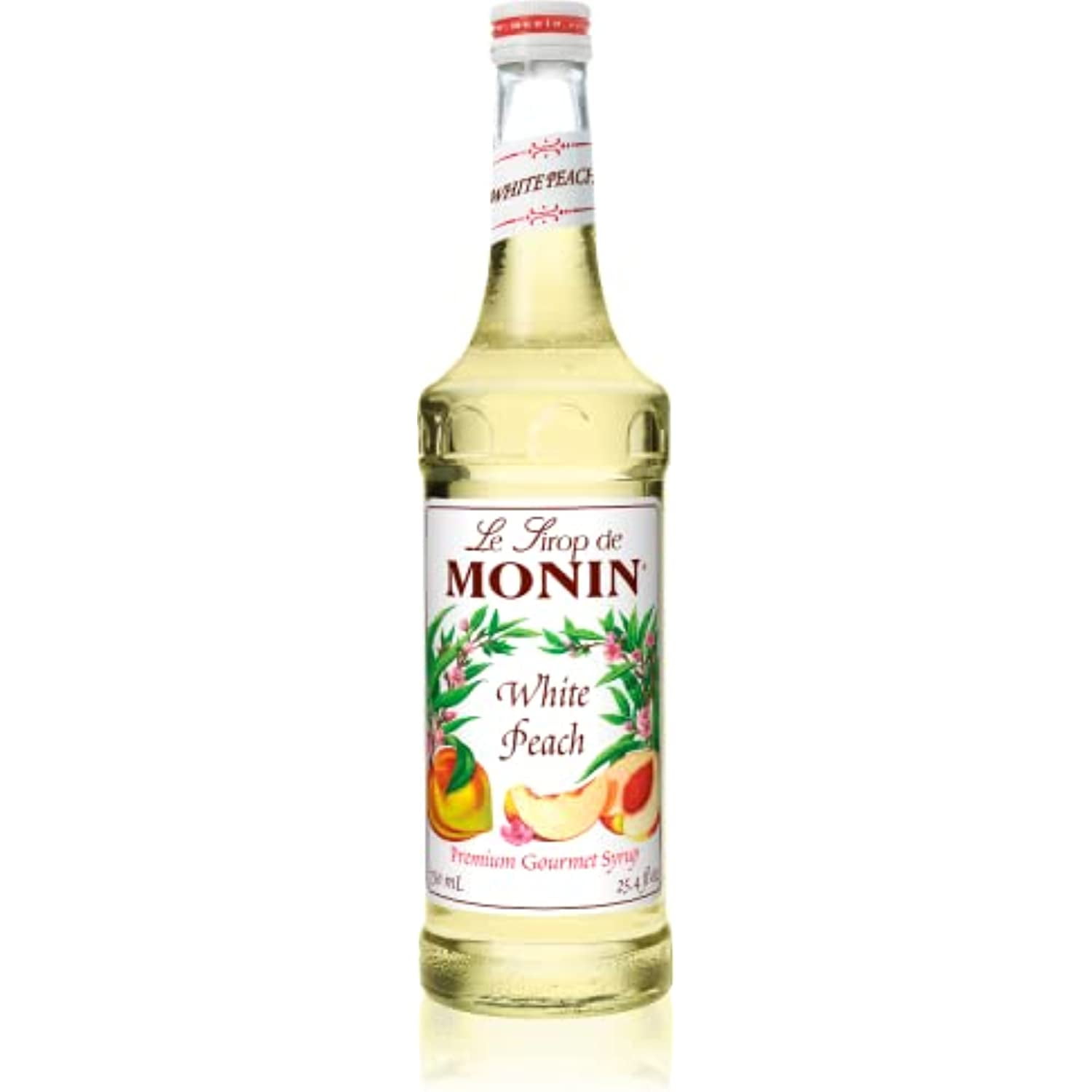 Monin White Peach Syrup, Liquid, 1.59 kg - Walmart.com