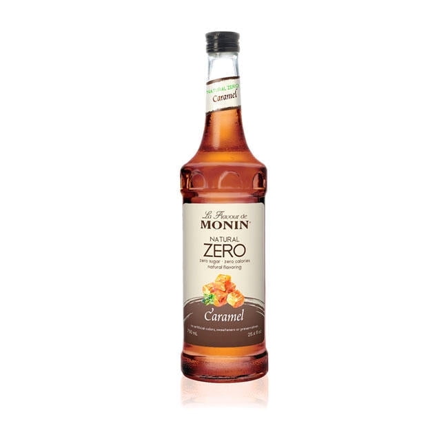 Monin Natural Zero Caramel Syrup cs 6/750 ml - Walmart.com