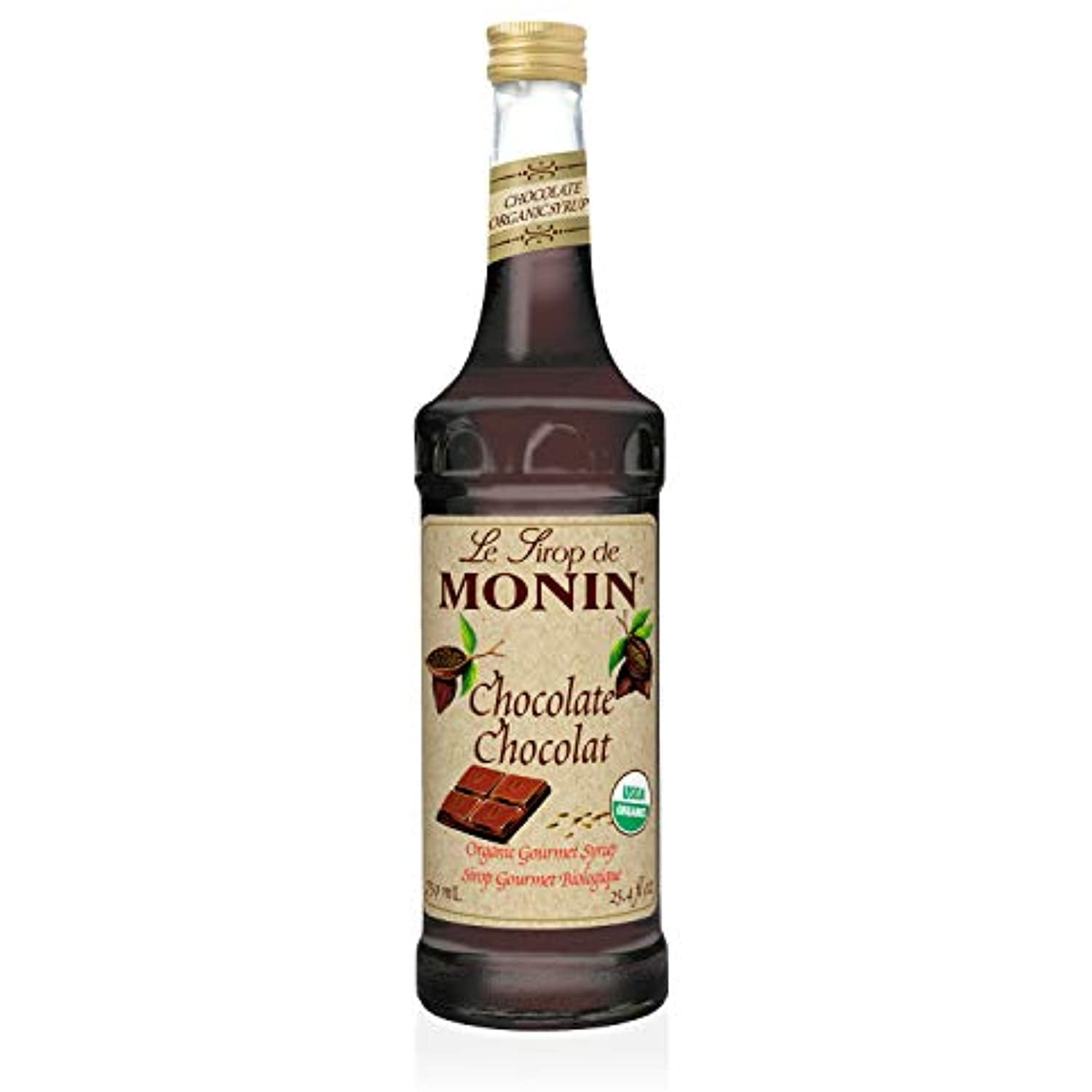 Monin Organic Chocolate Syrup, 750 Ml Bottle - Walmart.com