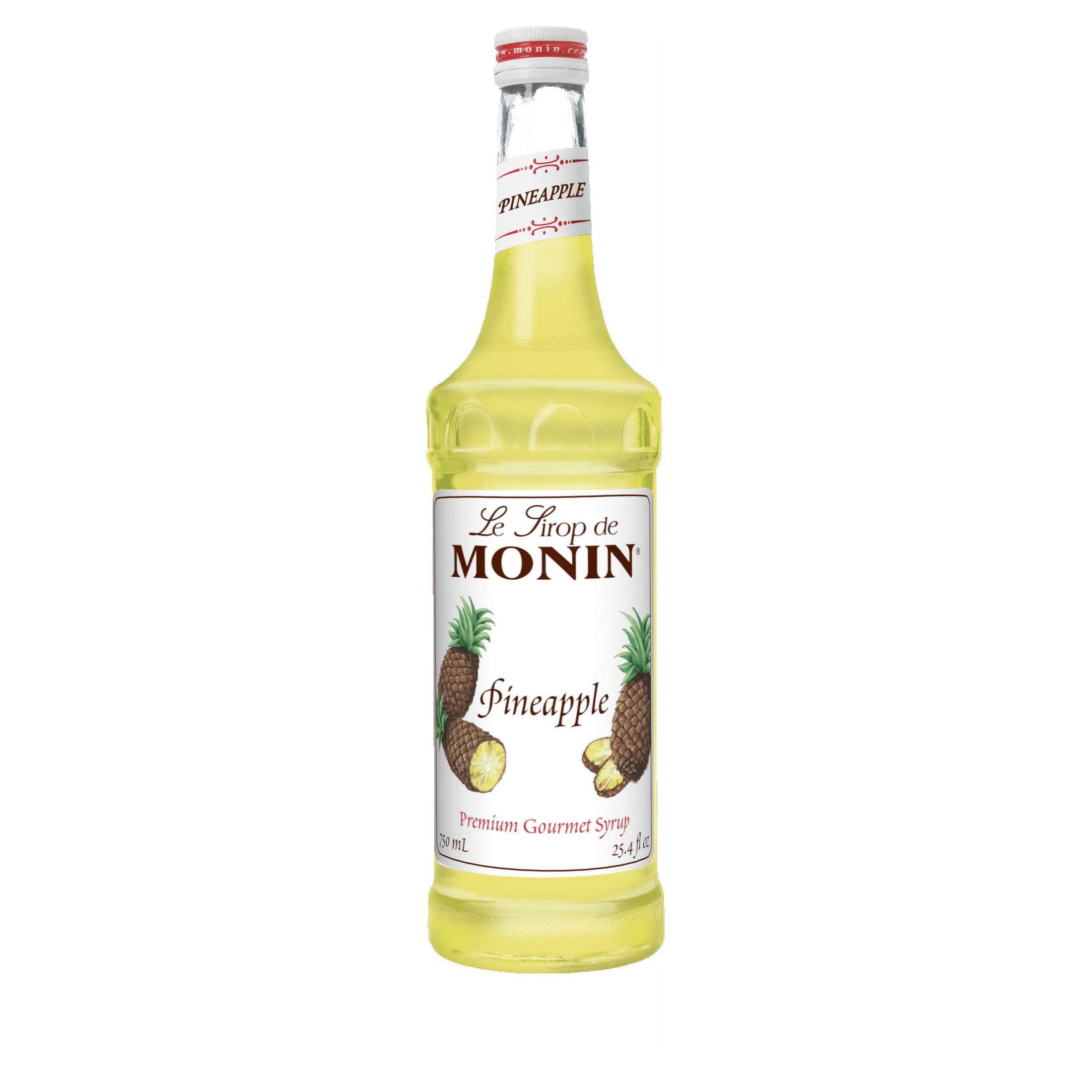 MONIN, Pineapple Syrup, 750 ml, Tangy Sweet Aroma, Great for Cocktails ...
