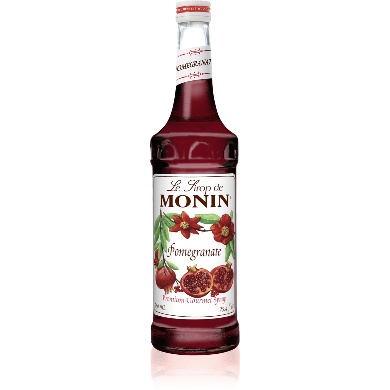 Monin Pomegranate Syrup, Sweet-Tart Flavor, Great for Cocktails and ...