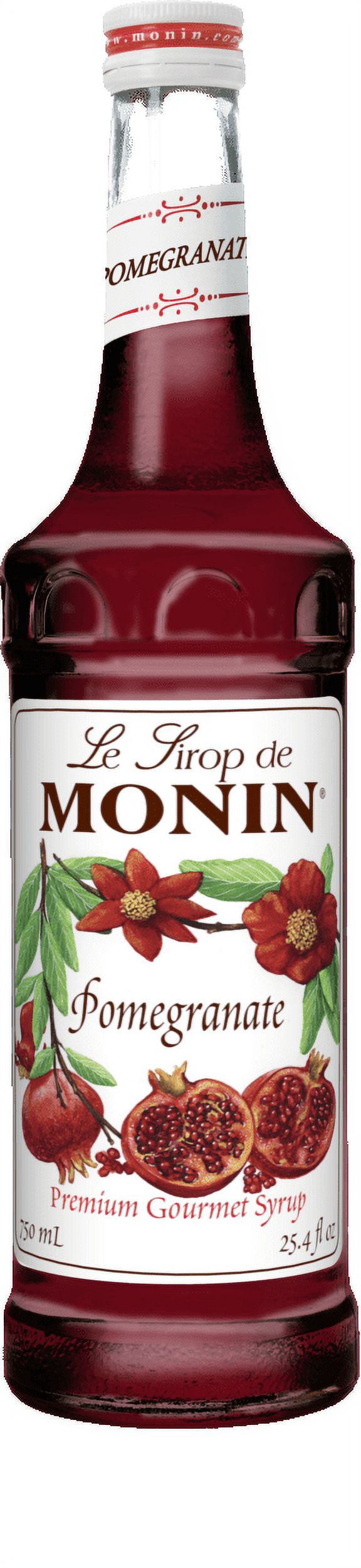 Monin - Pomegranate Syrup, Tart and Sweet, Great for Cocktails and Teas ...
