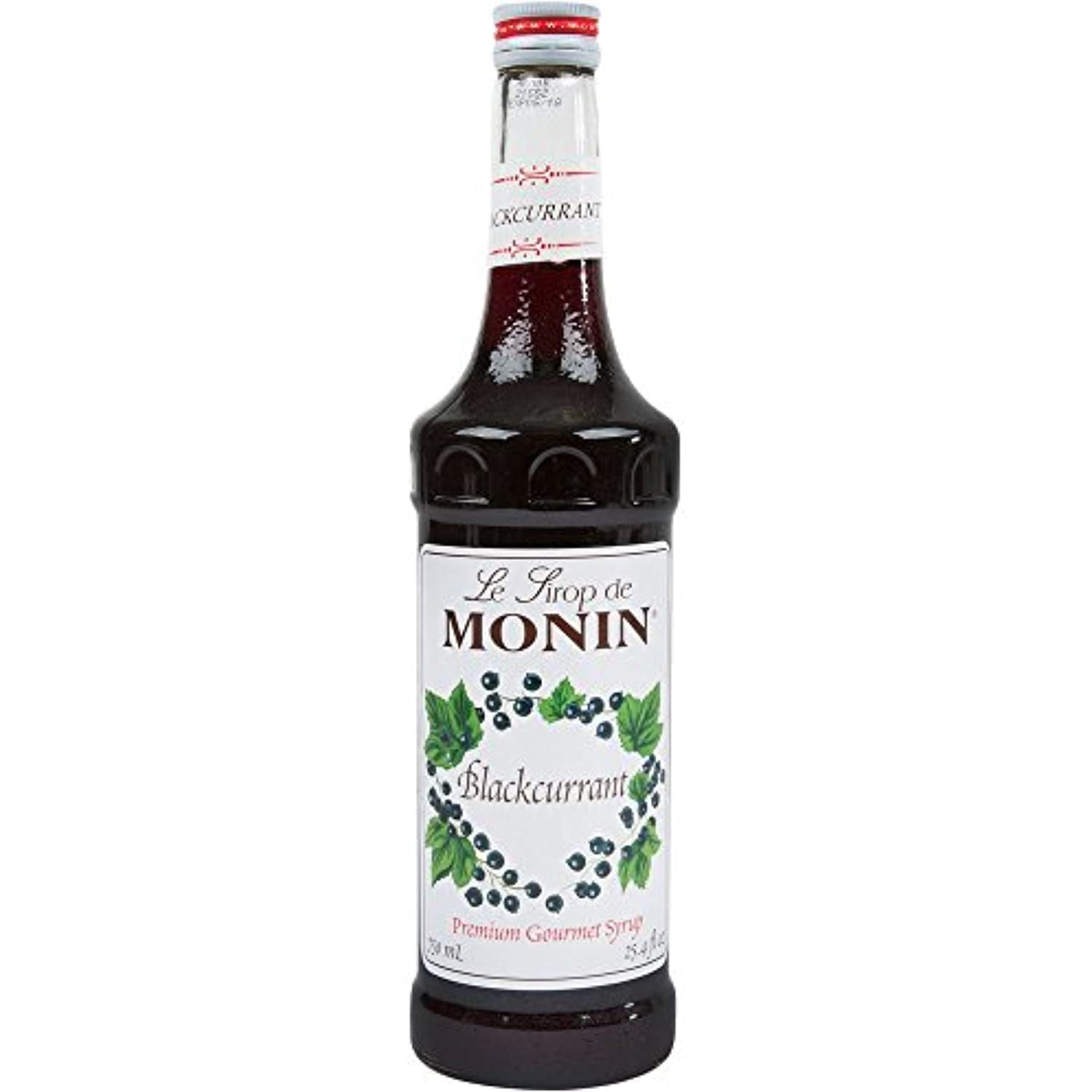Monin Premium Gourmet Blackcurrant Syrup 750Ml Bottle (Black Currant ...