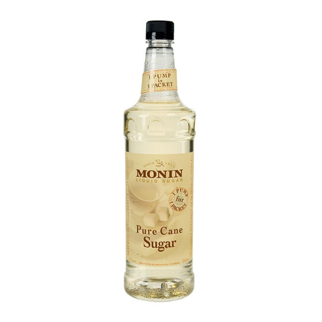 Monin - Pure Cane Syrup, Pure and Sweet, Great for Coffee, Tea, and ...