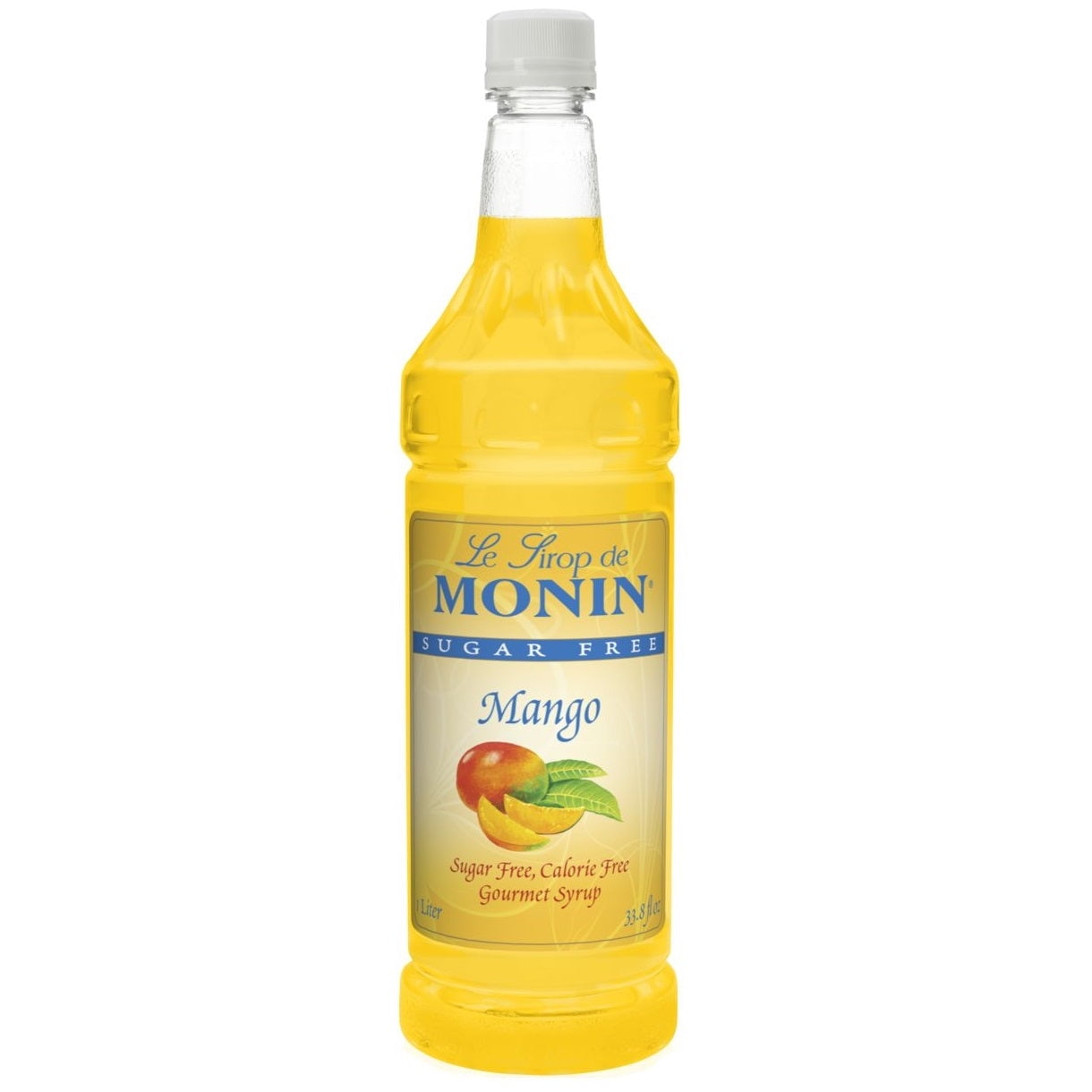 Monin Natural Mango Syrup Drink, Sugar Free, Calorie Free, 33.8-Ounce ...