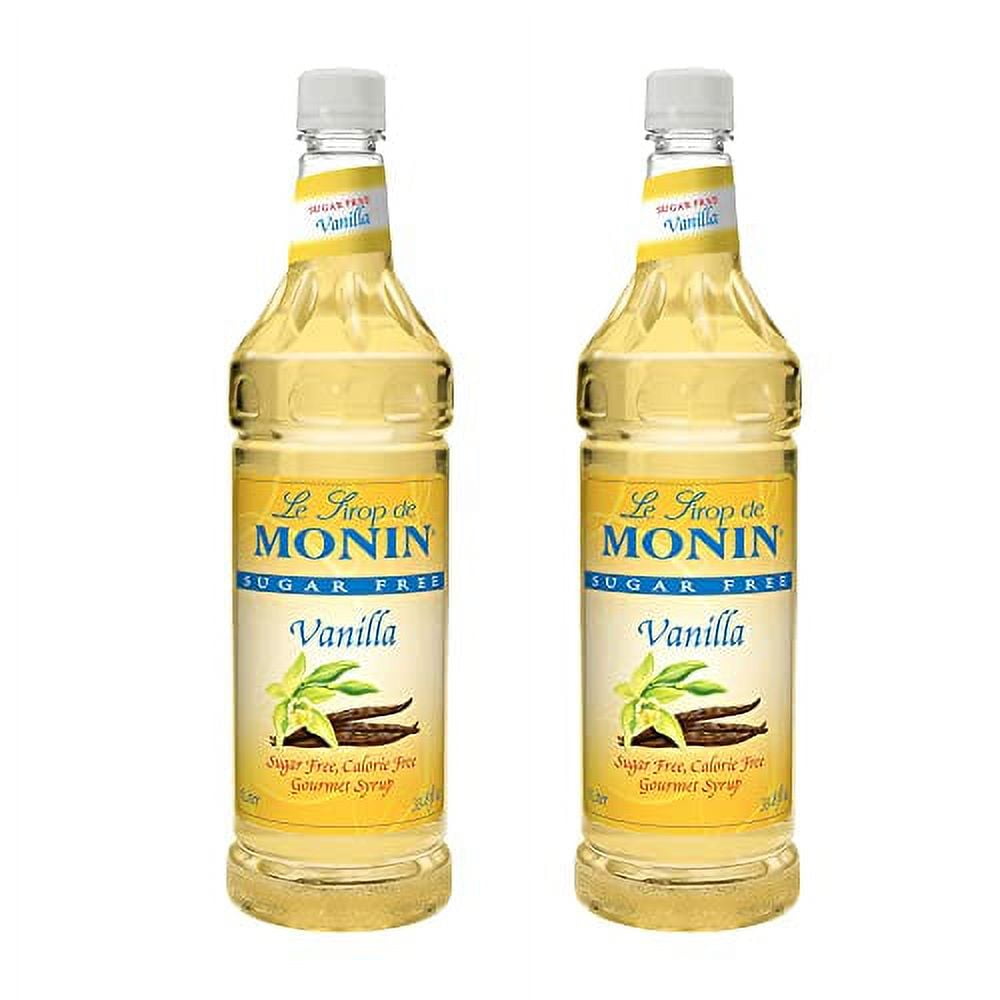 Monin - Sugar Free Vanilla Syrup, Bold Vanilla Bean Flavor, Great for ...