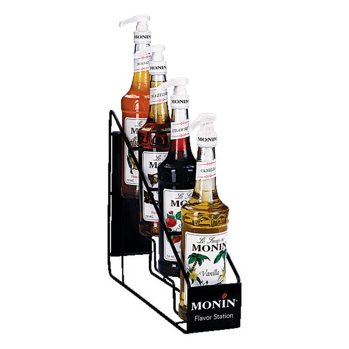 Monin Syrup Wire Rack (4 Bottles) - Walmart.com