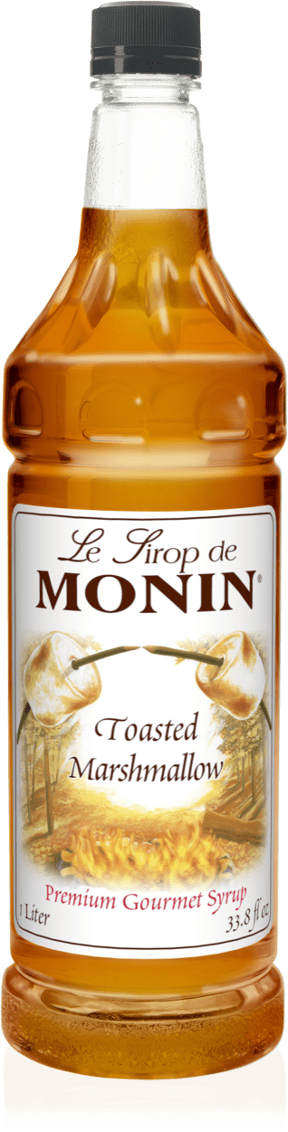 Monin - Toasted Marshmallow Syrup for Mochas, Shakes, Cocoas, and ...
