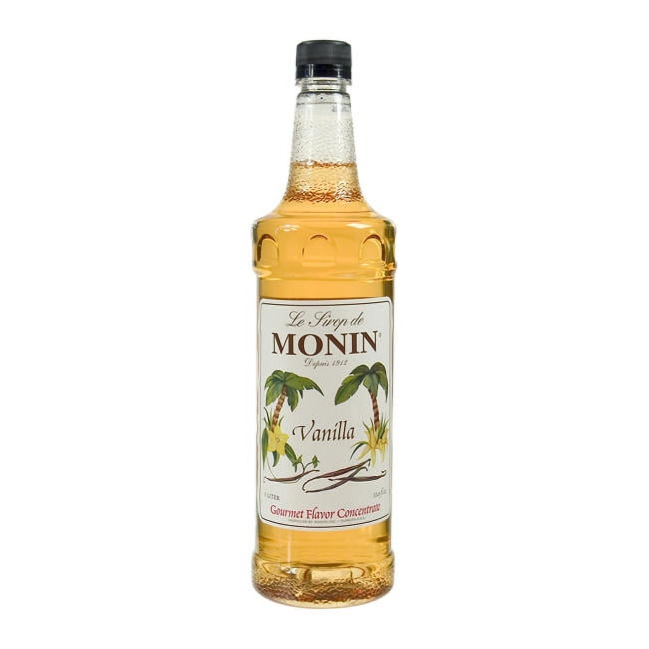 Monin - Madagascar Vanilla Syrup, Great for Coffee, Shakes, Cocktails ...