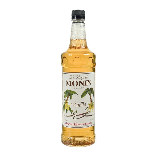 Monin - Vanilla Syrup with Pure Madagascar Vanilla, Versatile Flavor ...