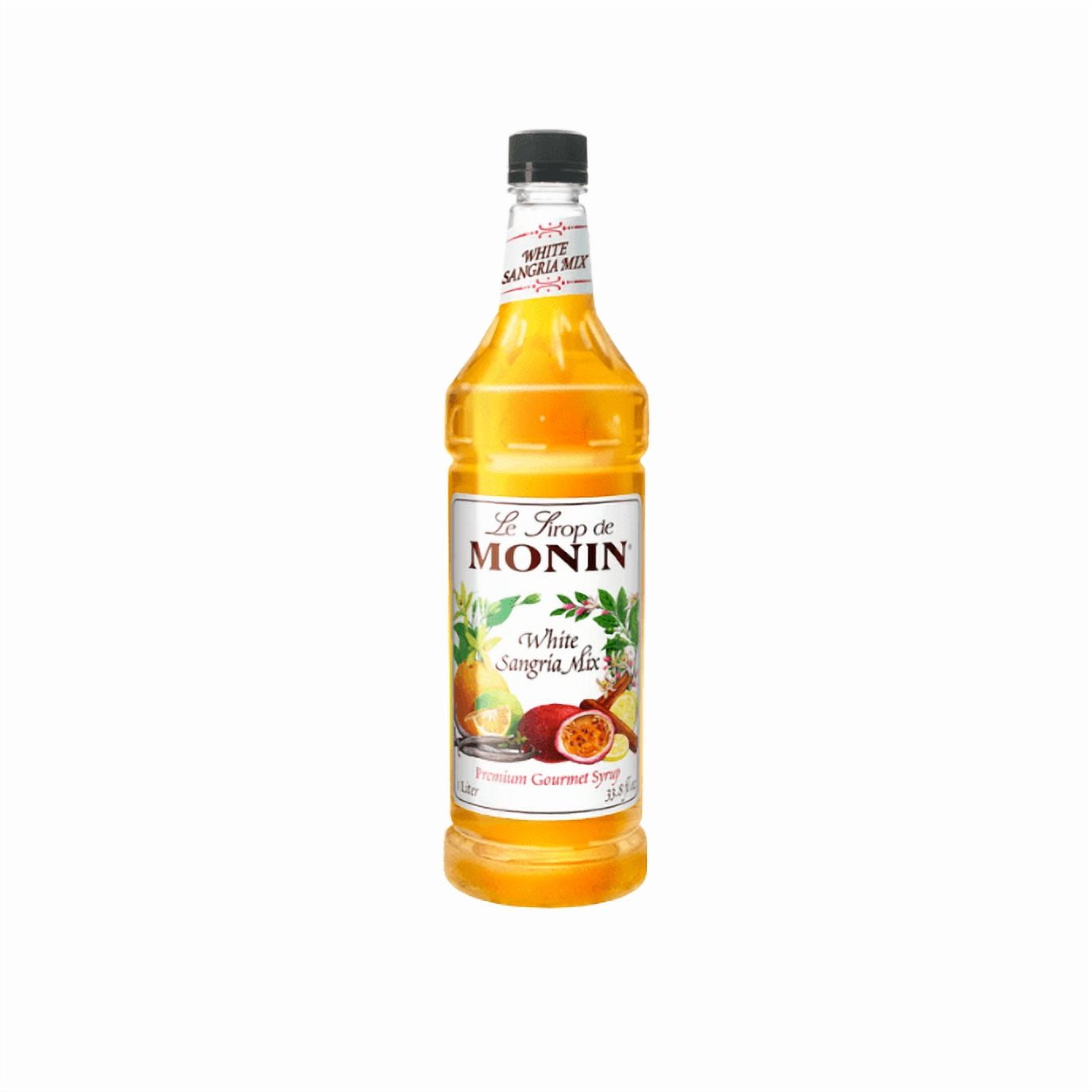 Monin White Sangria Mix PET Syrup cs 4/1 ltr - Walmart.com