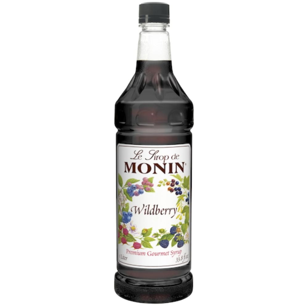 Monin Wildberry Syrup, 1 Liter, 4 Per Case - Walmart.com