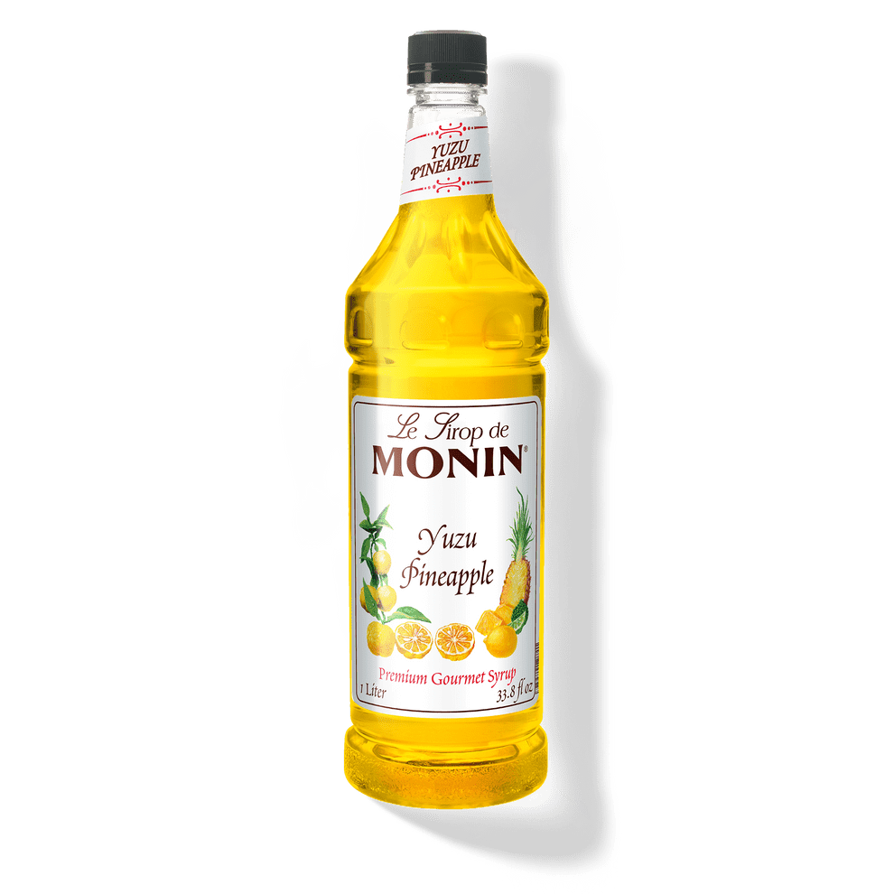 Monin Yuzu Pineapple Syrup 1 Liter Plastic Bottle M-FR378F - Walmart.com