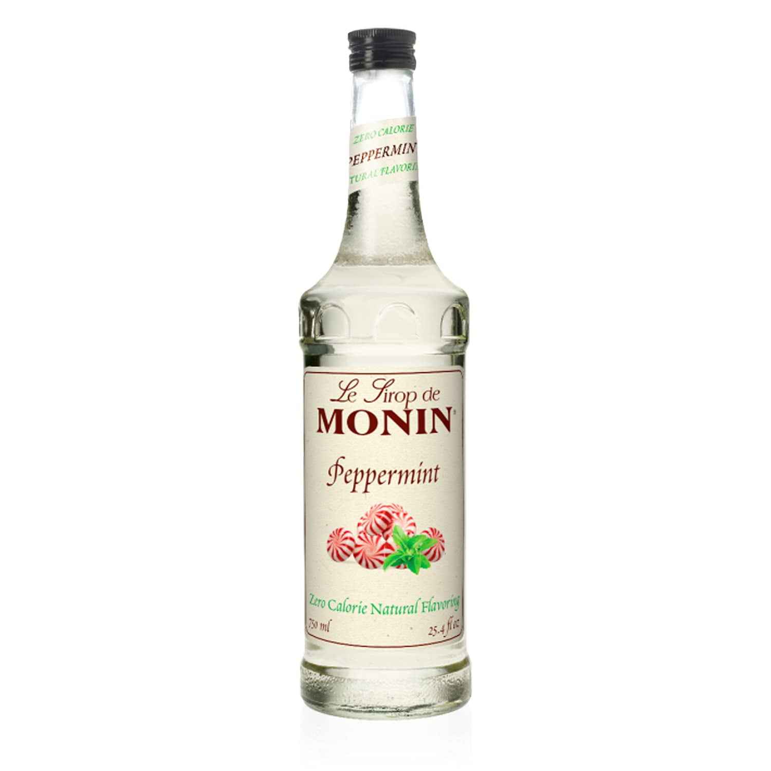 Monin - Zero Calorie Natural Peppermint Flavoring, No Sugar, Refreshing ...