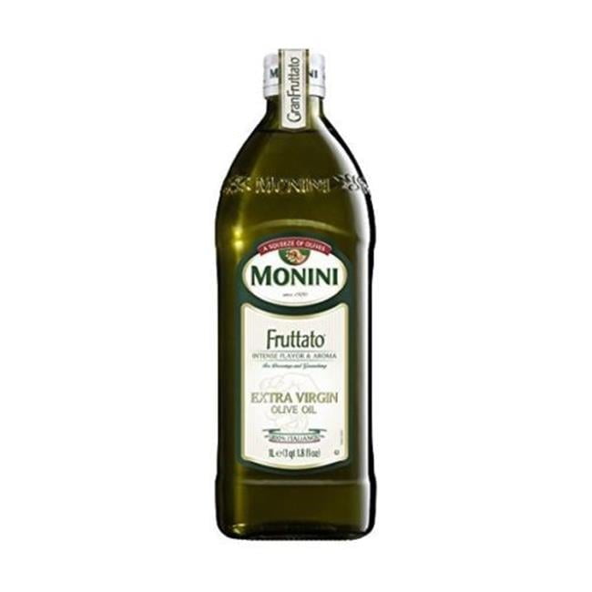 Monini Fruttato Extra Virgin Olive Oil, 33.8 fl. oz - Pack of 12 ...