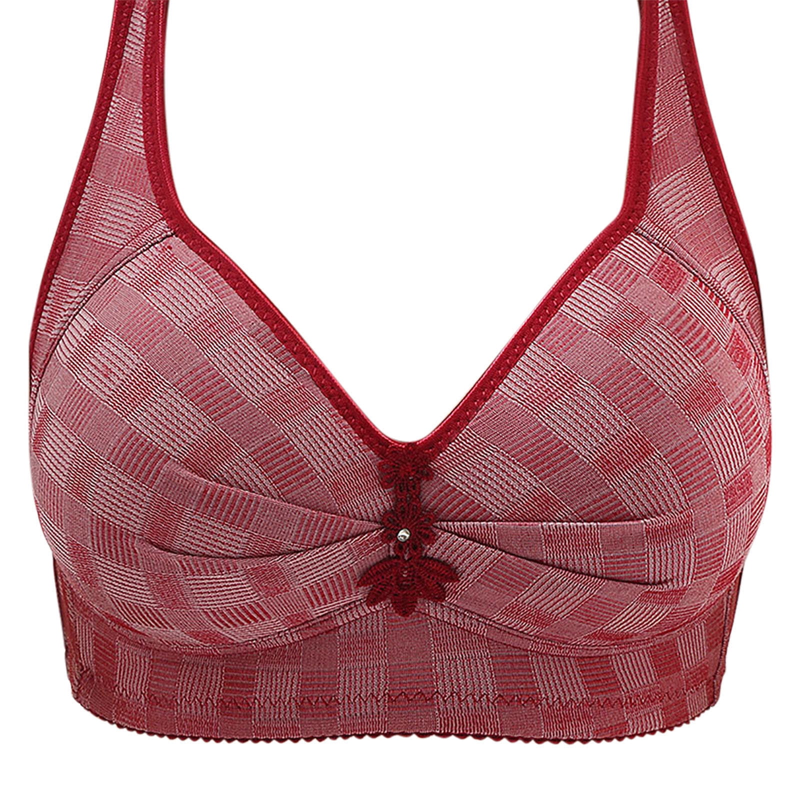 Monintic Smooth Wireless Bras for Women No Underwire Comfort Seamless ...