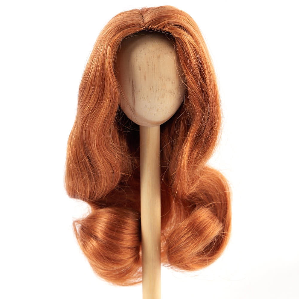 Monique Human Hair Carrot Red Priscilla Doll Wig - Walmart.com