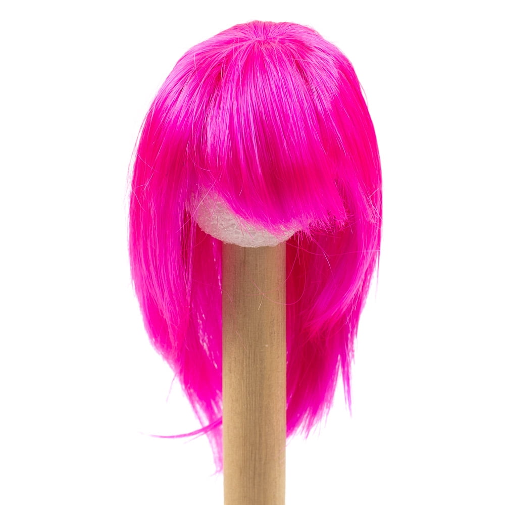 Monique Synthetic Mohair Hot Pink JoJo Doll Wig - Walmart.com