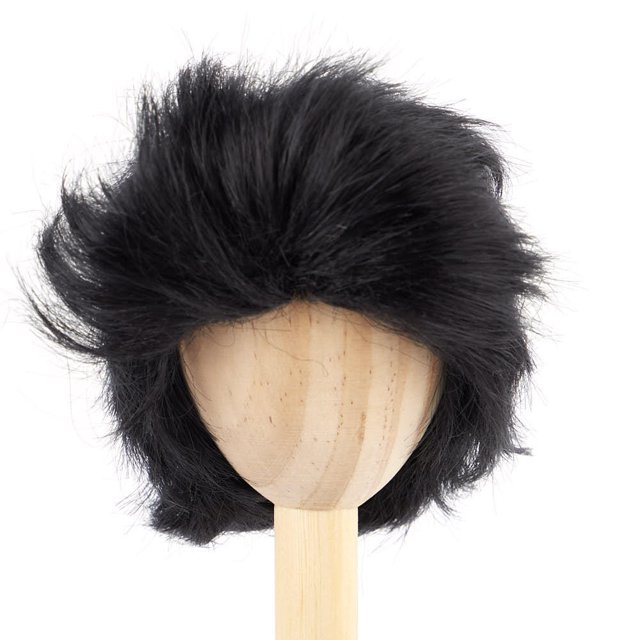 Monique Synthetic Mohair Plain Black Frankie Doll Wig - Walmart.com