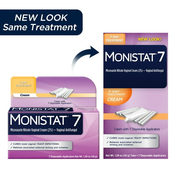 Monistat 7 Day Women's Yeast Infection Treatment, 7 Disposable ...