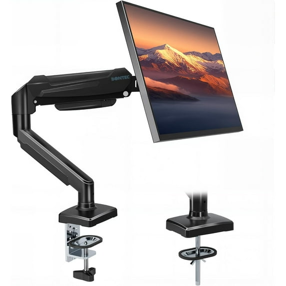 Monitor Arm Desk Mount, Gas Spring Monitor Stand, Adjustable Full ...