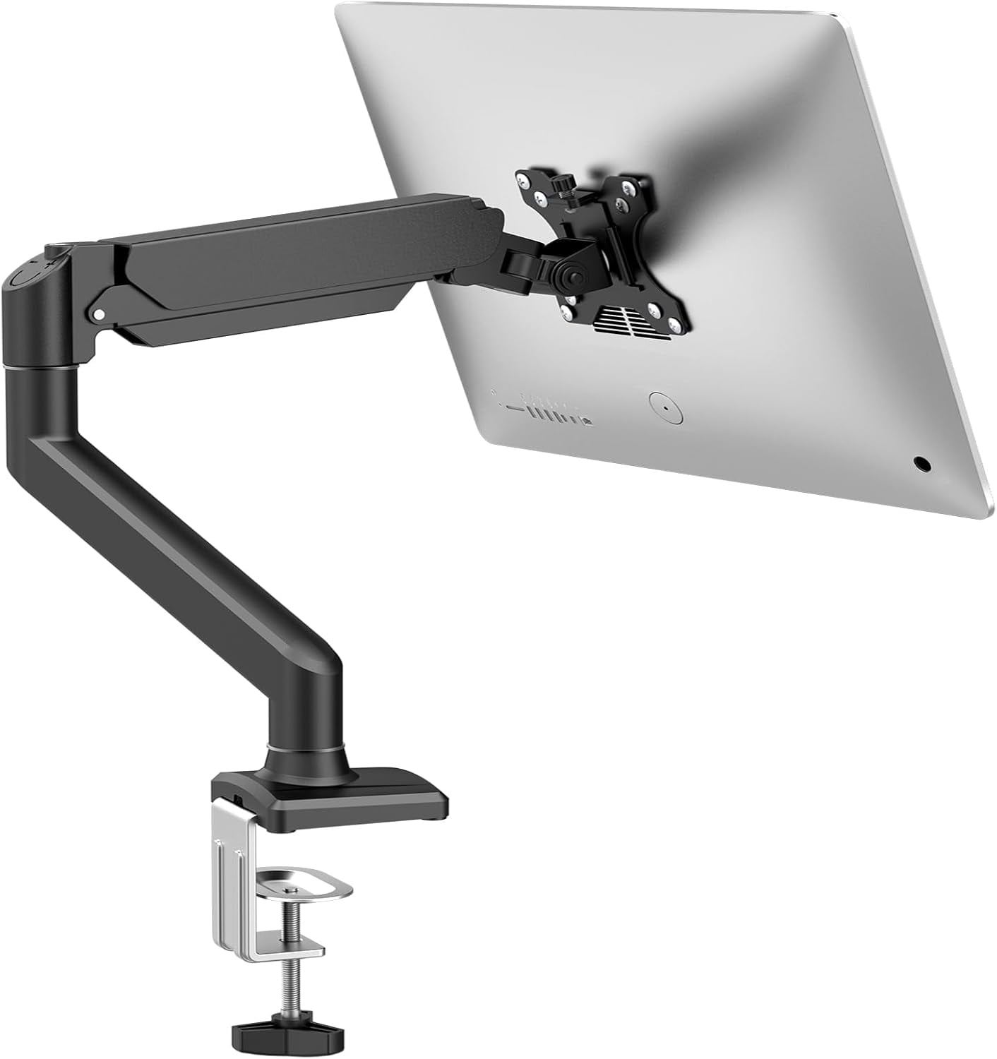 Monitor Desk Mount, Adjustable Gas Spring Monitor Arm, Fits 13-32 inch ...