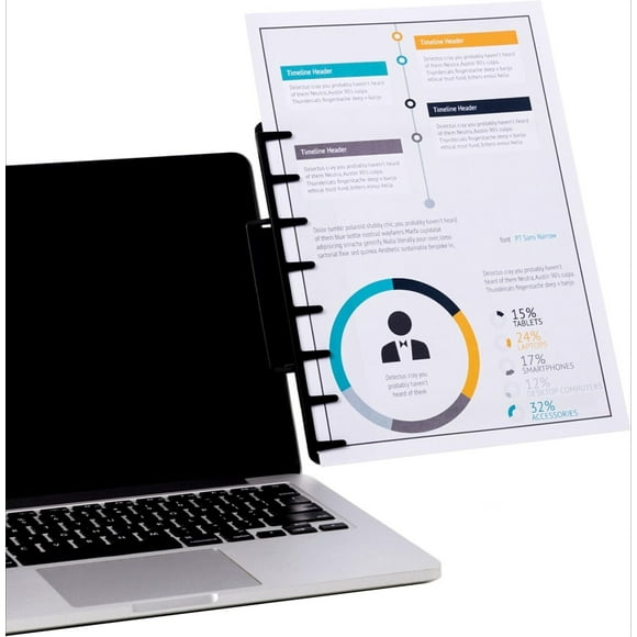 Monitor Paper Holder