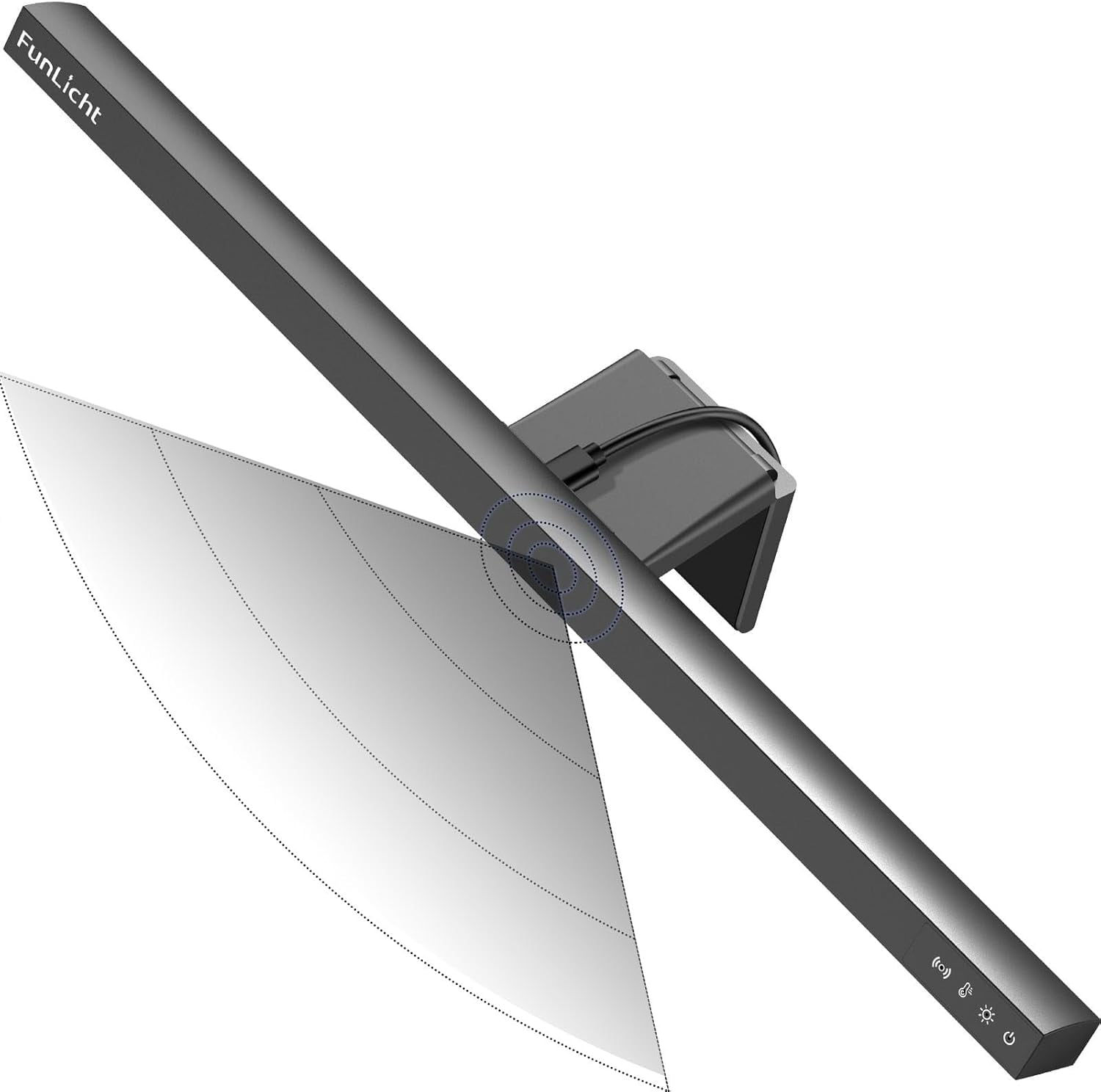 Monitor Light Bar, Computer Monitor Lamp for Eye Caring LED Dimmable ...