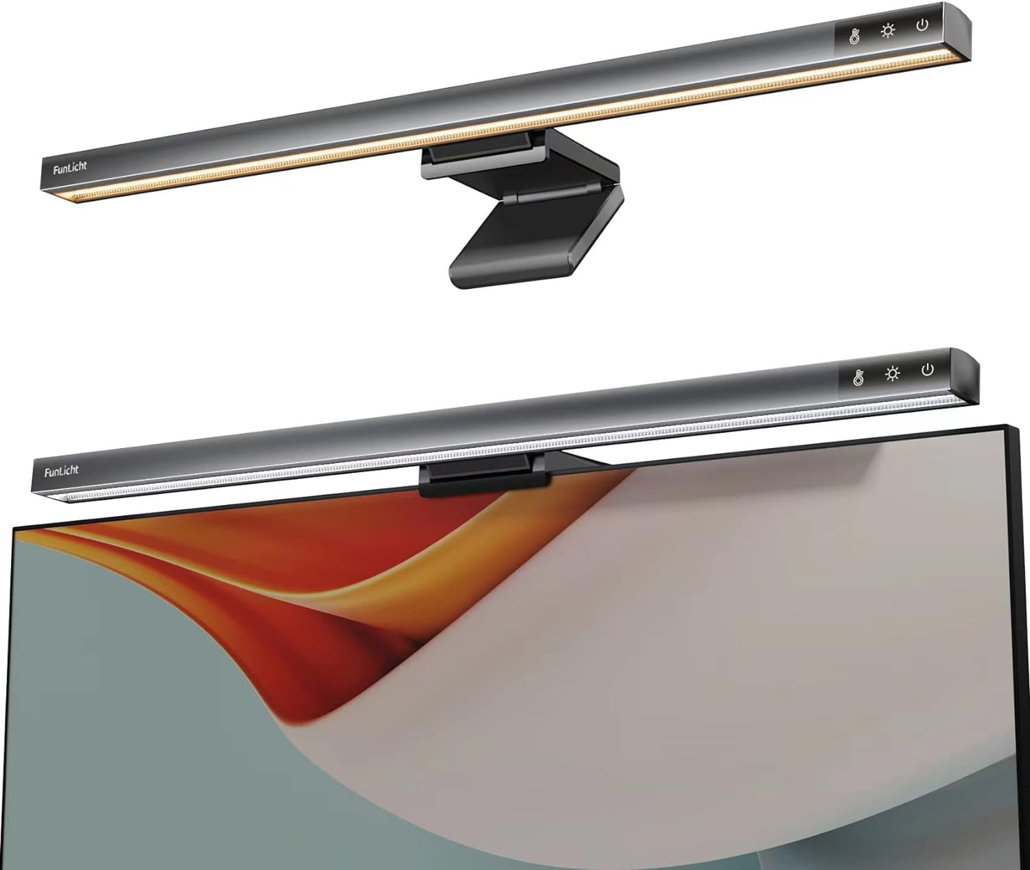 Monitor Light Bar, Computer Monitor Lamp for Eye Caring LED Dimmable ...