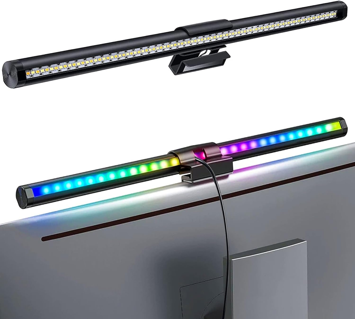 Monitor Light Bar With Rgb Backlight, Led Computer Night Light With Eye ...
