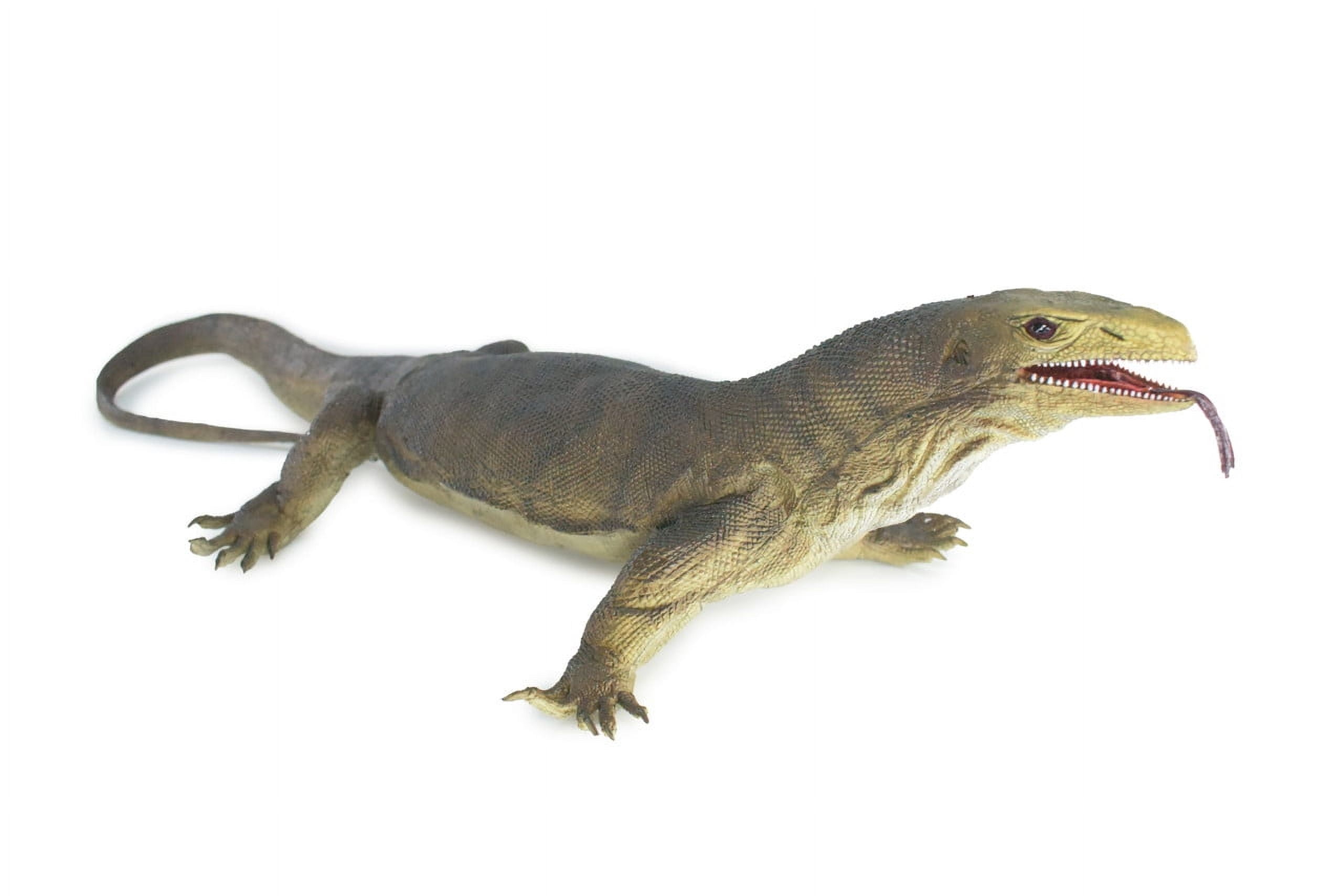 Monitor Lizard Toy, Life Size, Hand Painted, Museum Quality, Hard ...